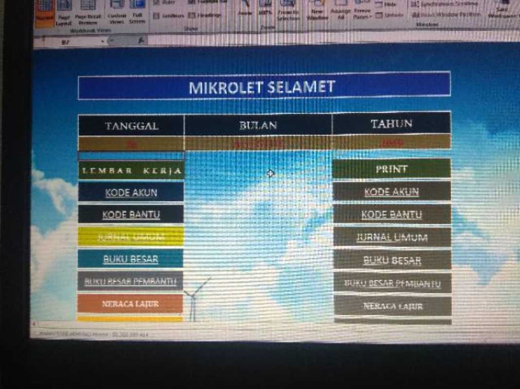 Promo Software Excel Akuntansi Unlimited Full Version Siap Pakai ...