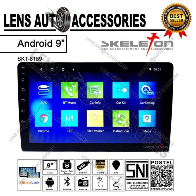 Promo 2 Din Head Unit Android 9 Inch Skeleton Diskon 6% di Seller Pusat ...