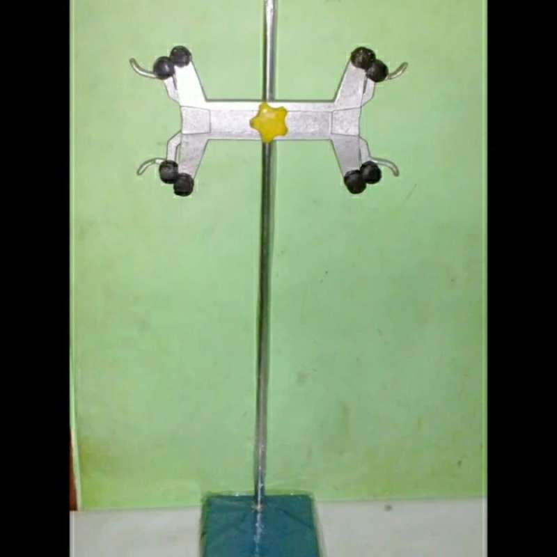 Promo statif - statif+klem buret double - alat peraga - laboratorium ...