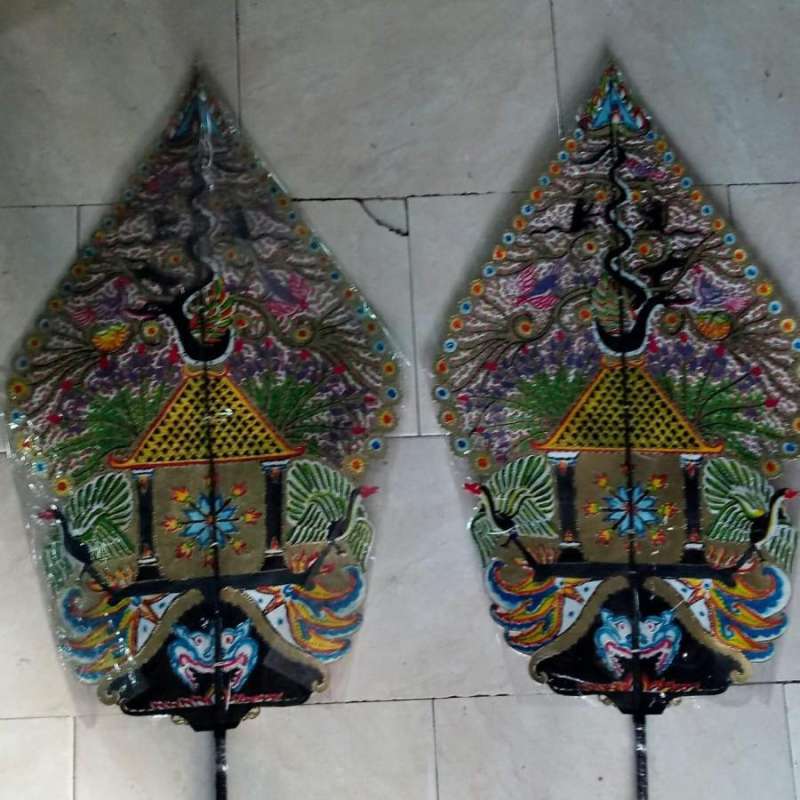 Jual Wayang Kulit Gunungan Kala Cakra Di Seller Manunggal Jaya Art ...