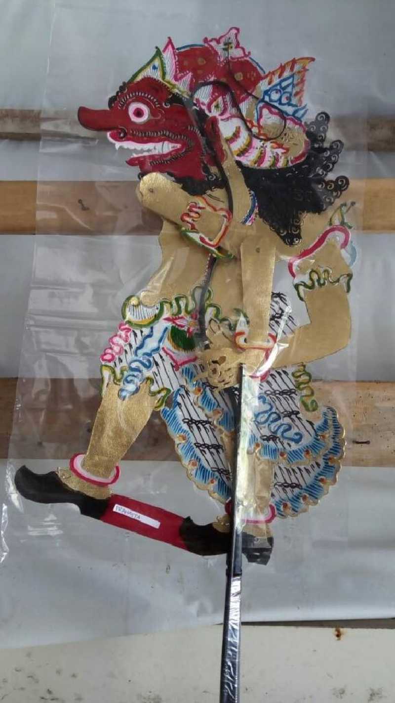 Jual Wayang Kulit Prahasta / Paman Rahwana (85 Cm) Di Seller Manunggal ...