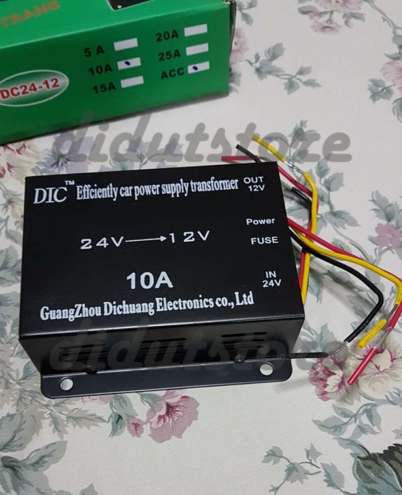 Promo SUOER DC Converter/Step Down 24V ke 12V (10 Ampere) Diskon 23% di ... Promo SUOER DC Converter/Step Down 24V ke 12V (10 Ampere) Diskon 23% di ...