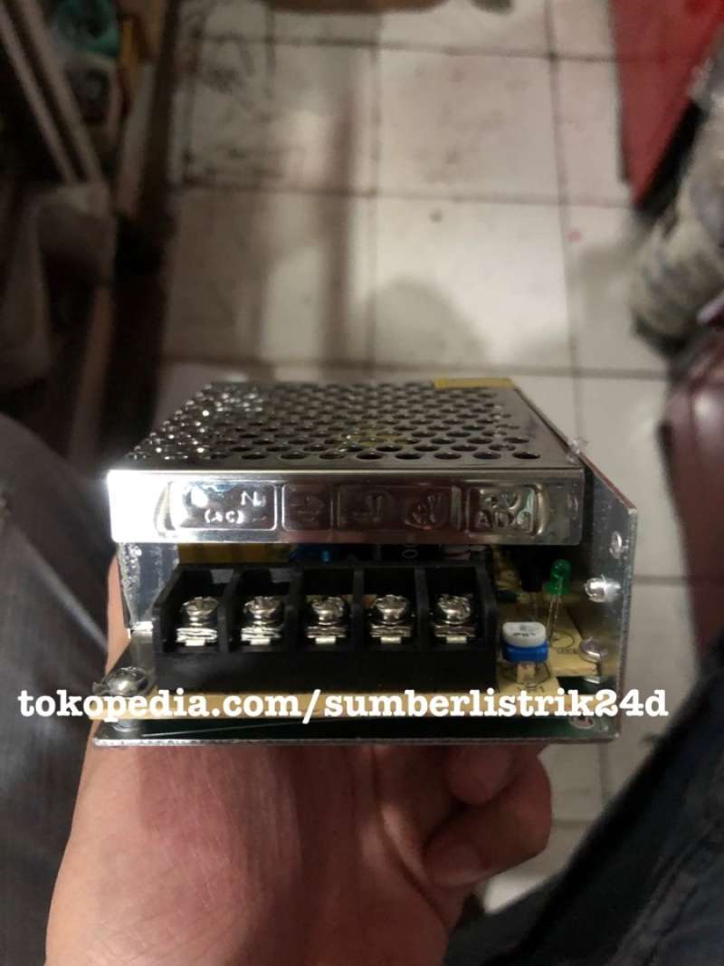 Promo Power Supply Led Strip 5 Amper / Trafo Balast Balas / Adaptor 12V ...