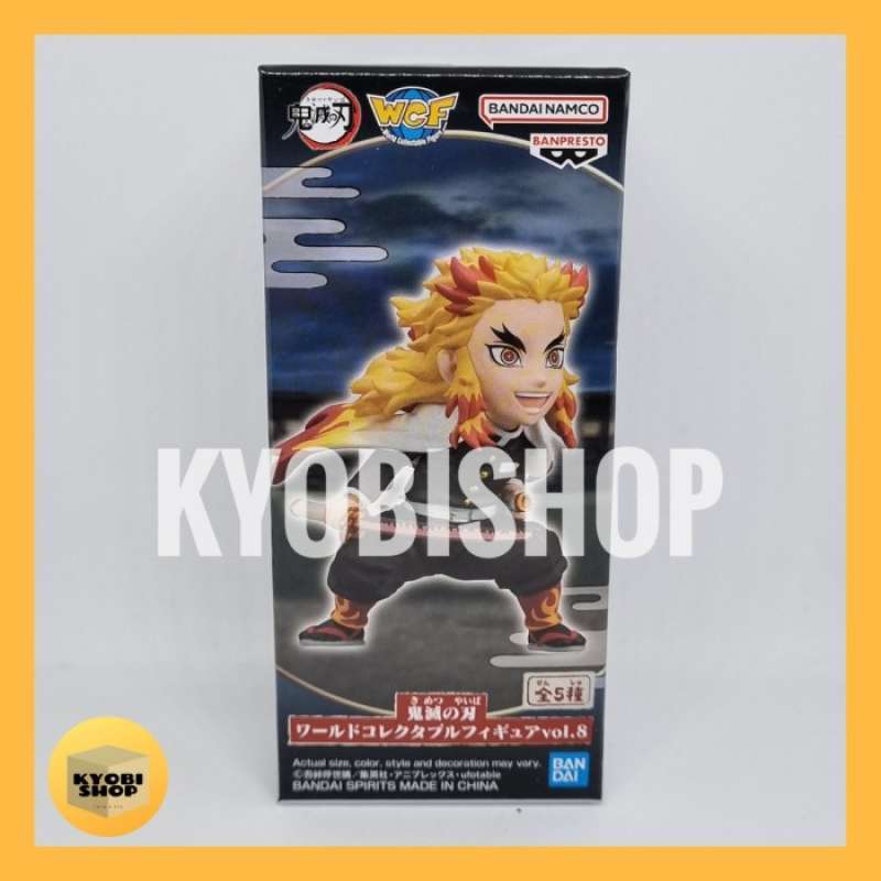 Promo WCF Kimetsu No Yaiba / Demon Slayer Vol. 8 Kyojuro Rengoku Diskon ...