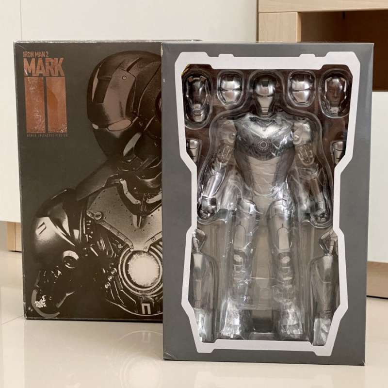Promo Hot Toys Iron Man Mark 2 MISB Unleashed Ver MMMS 150 MK II ULTRA ...