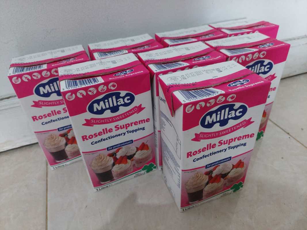 Jual Millac Gold Whipping Cooking Pouring Roselle Supreme Confectionery ...