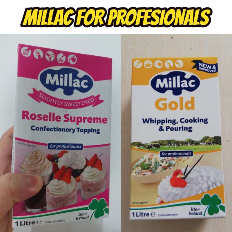 Jual Millac Gold Whipping Cooking Pouring Roselle Supreme Confectionery ...