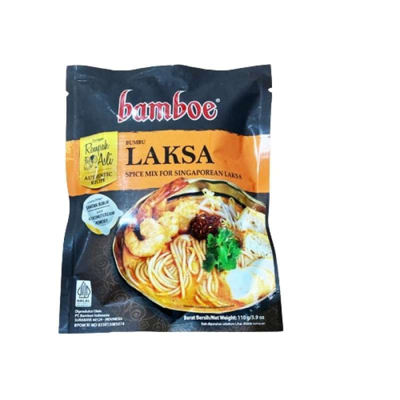 Jual BAMBOE BUMBU LAKSA 110GR di Seller Ranch Market Pesanggrahan ...