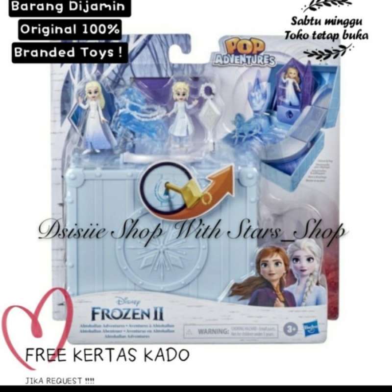 Promo Disney Frozen 2 Pop Ahtohallan Adventure Pop Up Playset Original ...