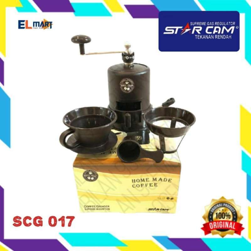 Jual Starcam manual coffee grinder SCG 017/gilingan kopi manual startec ...
