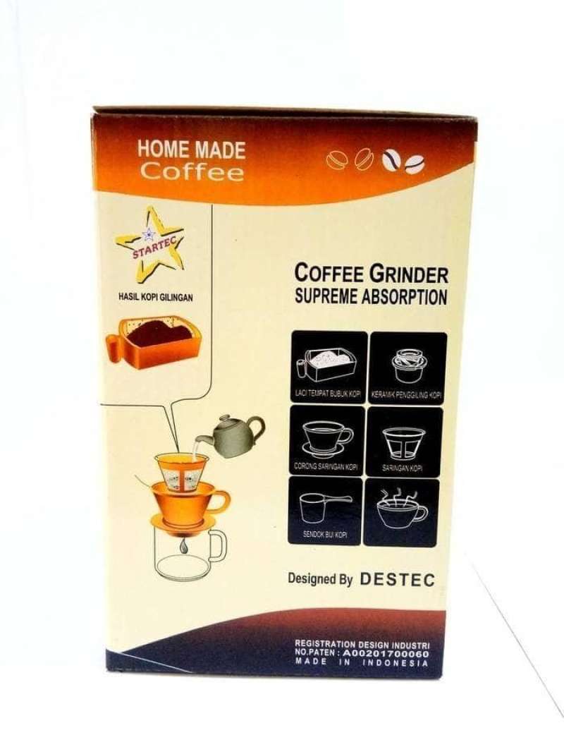 Jual Starcam manual coffee grinder SCG 017/gilingan kopi manual startec ...