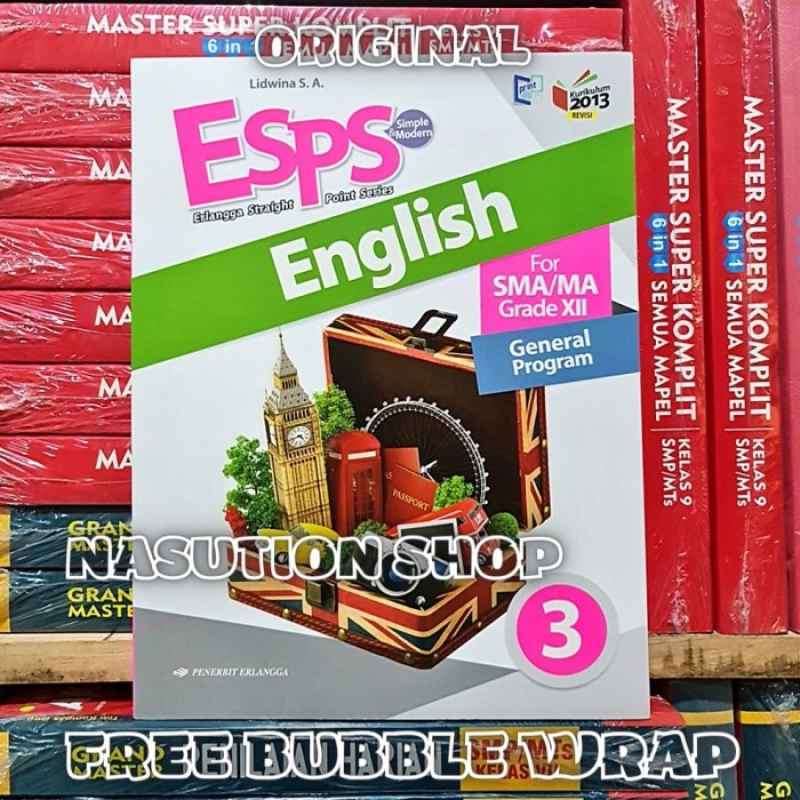 Promo Esps Bahasa Inggris Kelas 3 Sma Erlangga Diskon 23% Di Seller Emerald Store - Petojo Utara ...