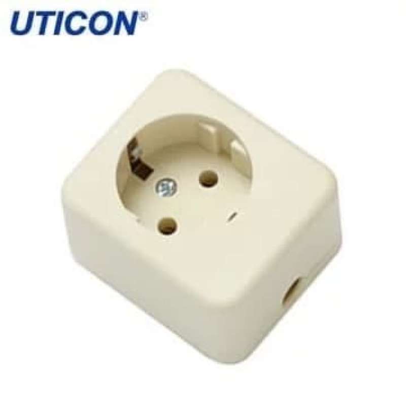Jual UTICON STOP KONTAK ARDE 1-6 LUBANG/ TERMINAL KUNINGAN/ COLOKAN LISTRIK - 1 Lubang di Seller ...