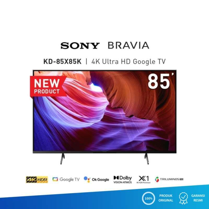 Jual SONY KD85X85K LED 4K HDR SMART GOOGLE TV 85 INCH di Seller first ...