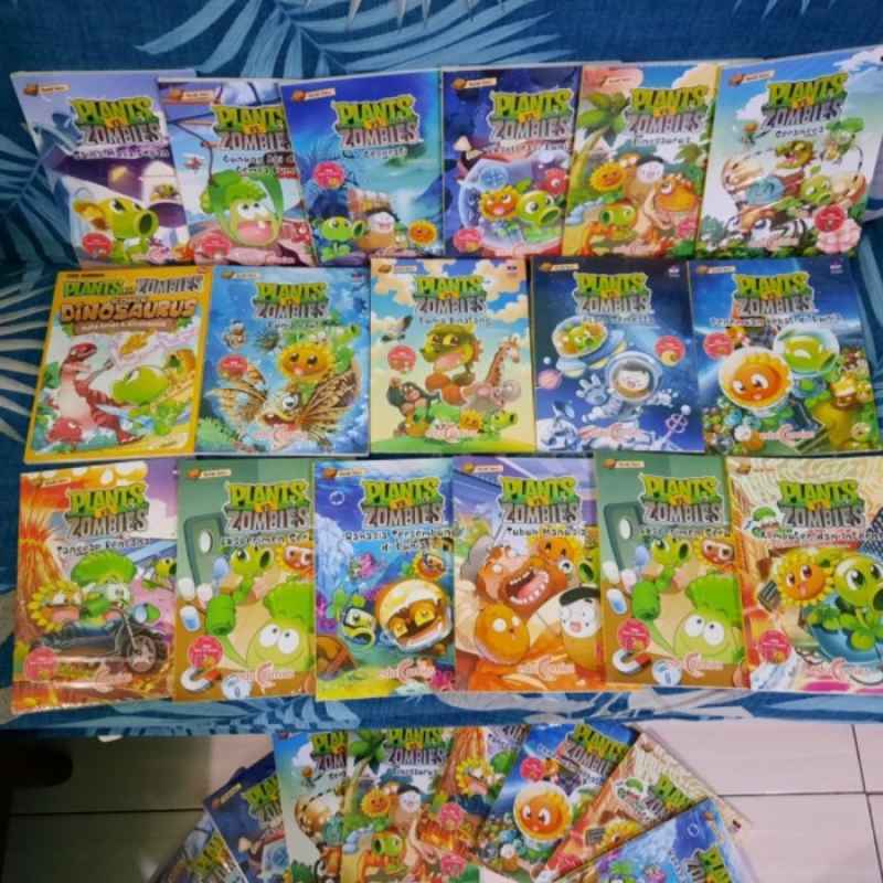 Jual SEGEL Buku Plants VS Zombie Komik Edukasi Anak Educomics WHY Sains ...