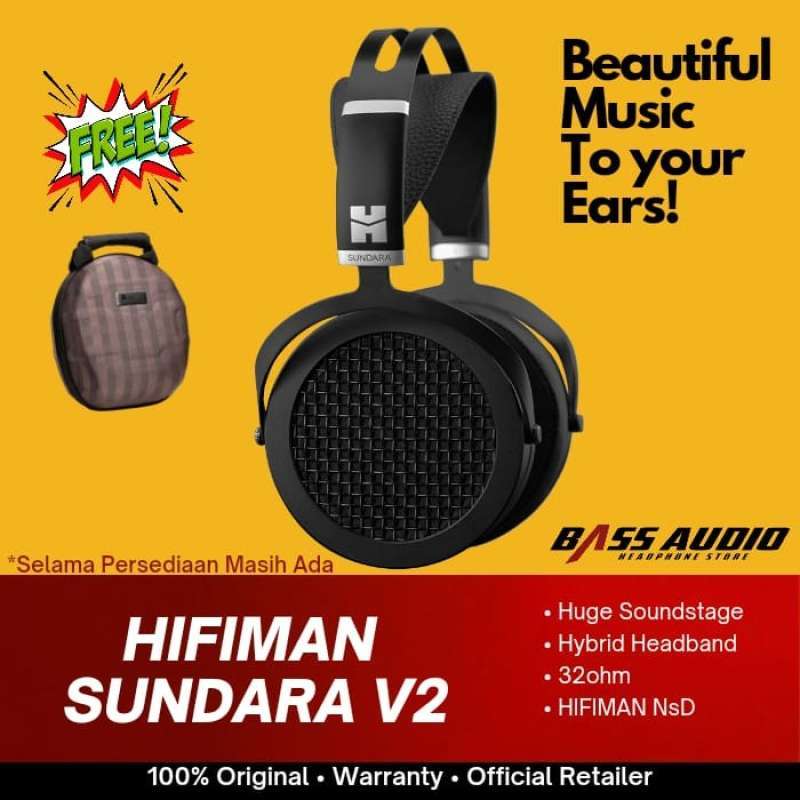 Promo Hifiman Sundara Hi-Fi Full-Size Open-Back Planar Magnetic Headphones Diskon 23% di Seller ...