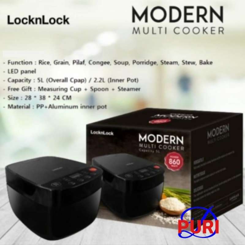 Promo LocknLock Modern Multi Cooker 2.2L Rice Lock & lock n Steamer 2L Diskon 23% di Seller ...