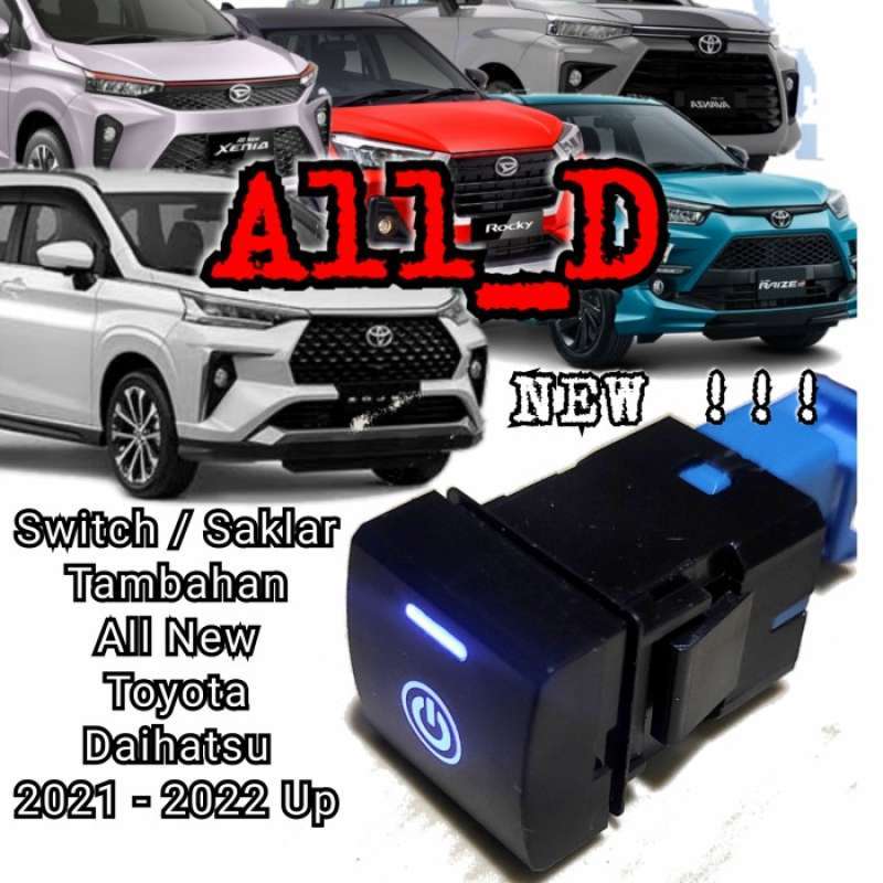 Jual Saklar Tambahan ALL NEW VELOZ AVANZA XENIA RAIZE ROCKY Switch ...