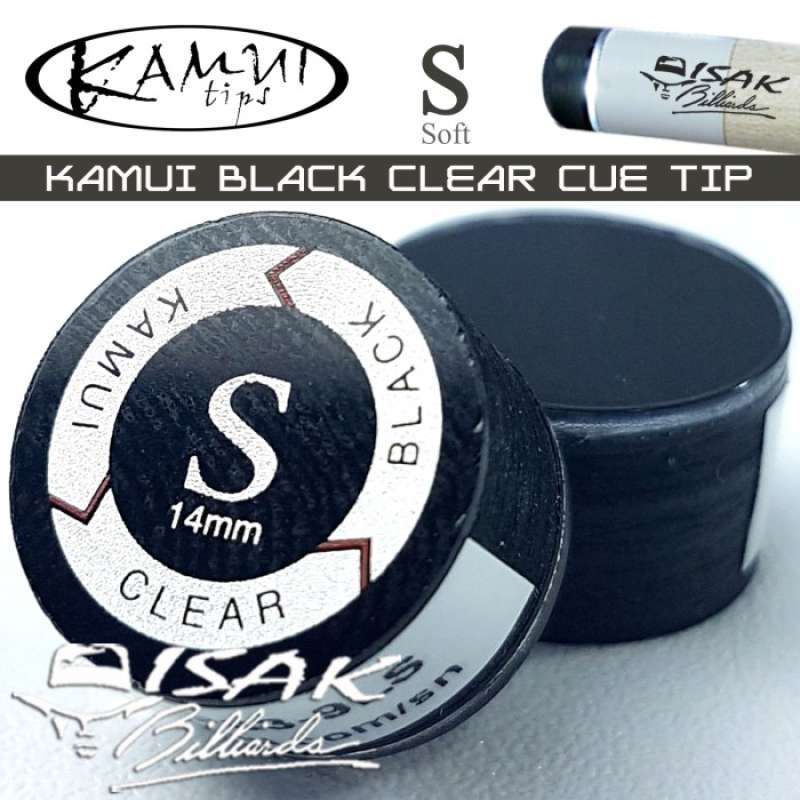 Promo Kamui Black Clear S - Soft Cue Tip - Billiard Stick Biliar Japan ...
