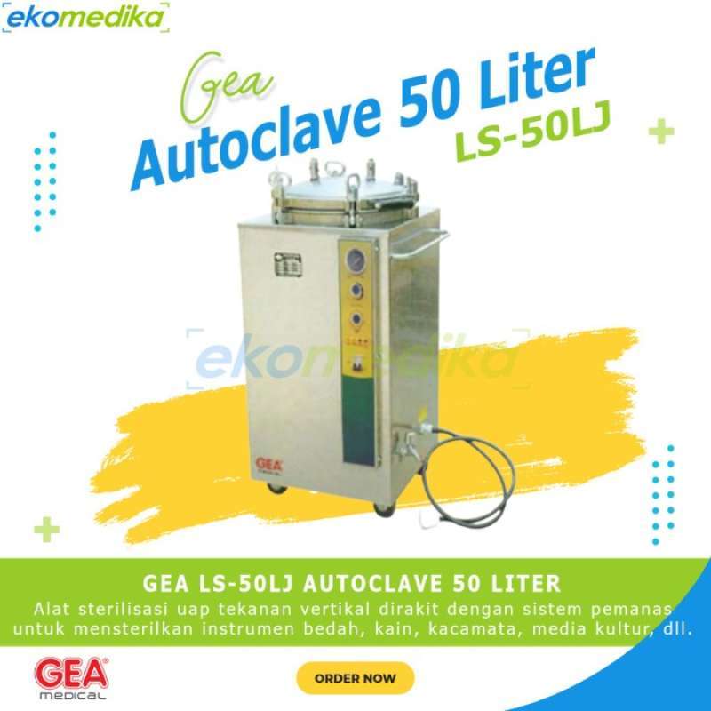 Promo Autoclave Gea 50 Liter | Autoclave 50 Liter Diskon 23% di Seller ...