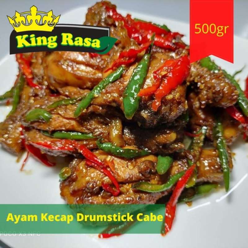 Jual Ayam Kecap Cabe Ayam Drum Stick Kecap Cabe 500gr king rasa Frozen ...