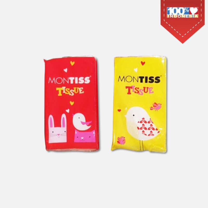 Promo Tisu Montiss 50s / Tisu Montiss Travel pack / Tissue Montiss ...