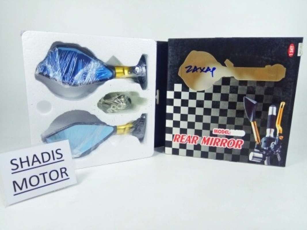 Promo Spion Motor Rear Mirror Model Tomok Ukuran Mini Warna Gold Diskon ...