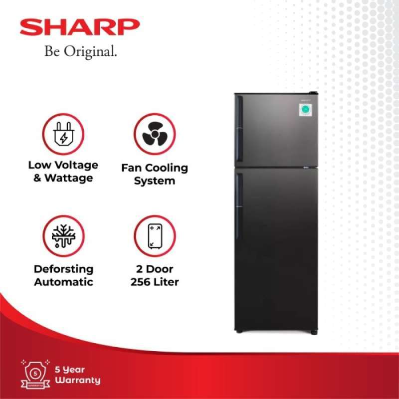 Promo Sharp | Sj-326Gc-Sd Kulkas 2 Pintu Kecil 2 Door Small ...