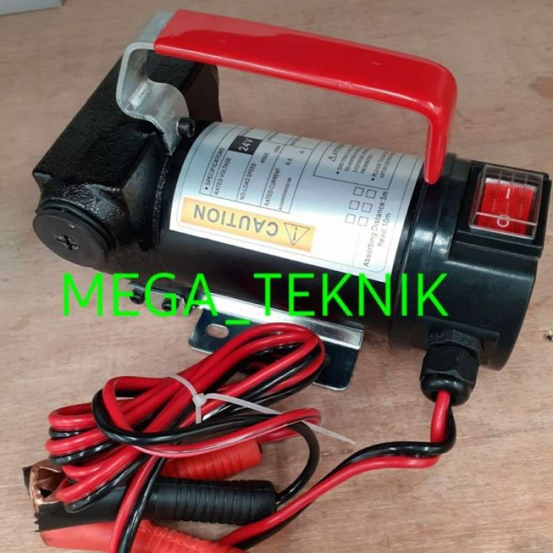 Promo Pompa Minyak Dc 24 Volt//Pompa Oli Pompa Transfer Bbm Diskon 33% ...