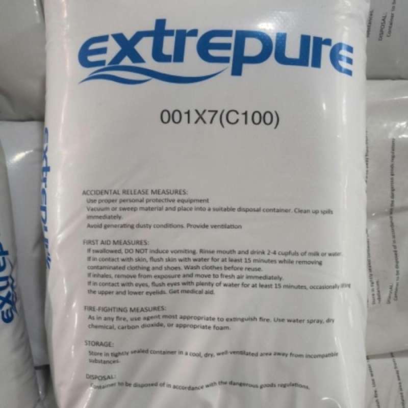 Promo resin softener media filter EXTREPURE / resin cation softener ...
