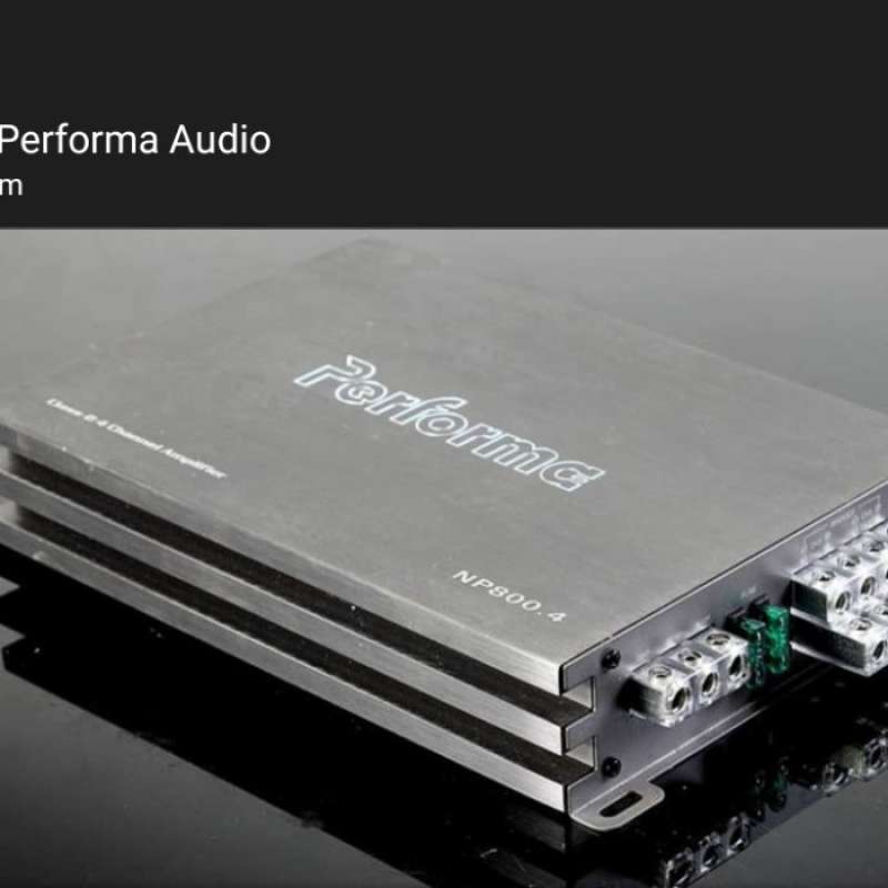 Promo Power Amplifier Class D Fullrange Performa Np 800.4 Diskon 23% di Seller TokOtomotif ...