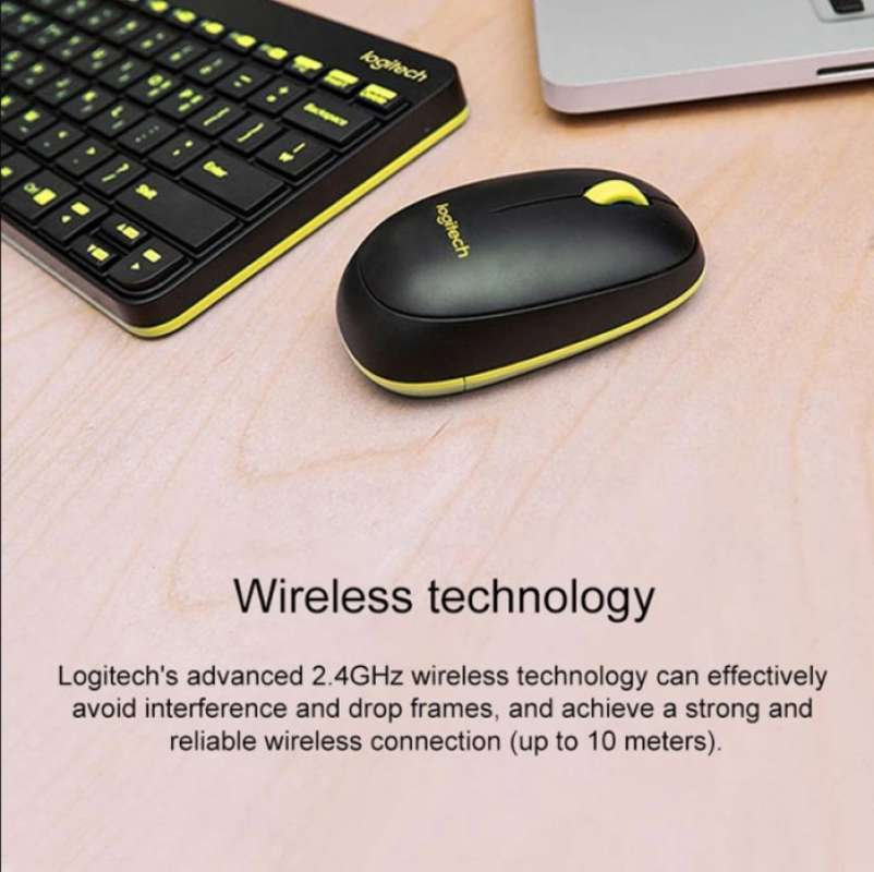 Jual Logitech Mk240 Nano Receiver Wireless Mouse Keyboard Di Seller ...