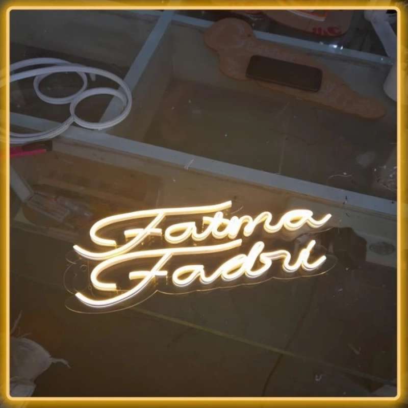 Jual Lampu Neon Flex Model Custom Ukuran 30x60 Cm Di Seller 17 Store ...