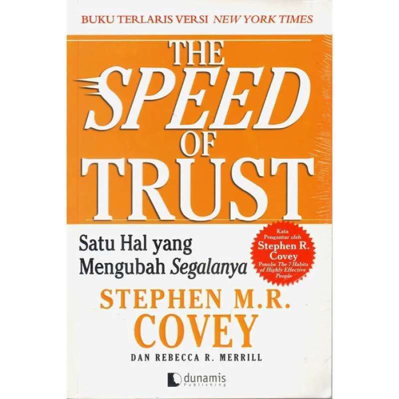 Promo Buku The Speed Of Trust By Stephen M.r. Covey Diskon 29% Di ...