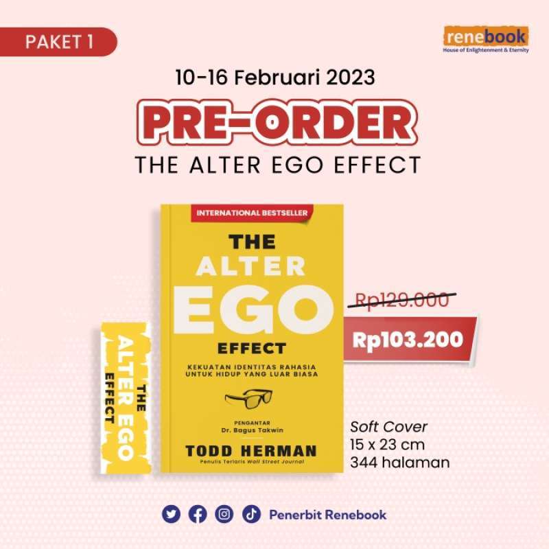 Promo Buku The Alter Ego Effect - Todd Herman (ori) Diskon 29% Di Seller Gempita Bookstore ...