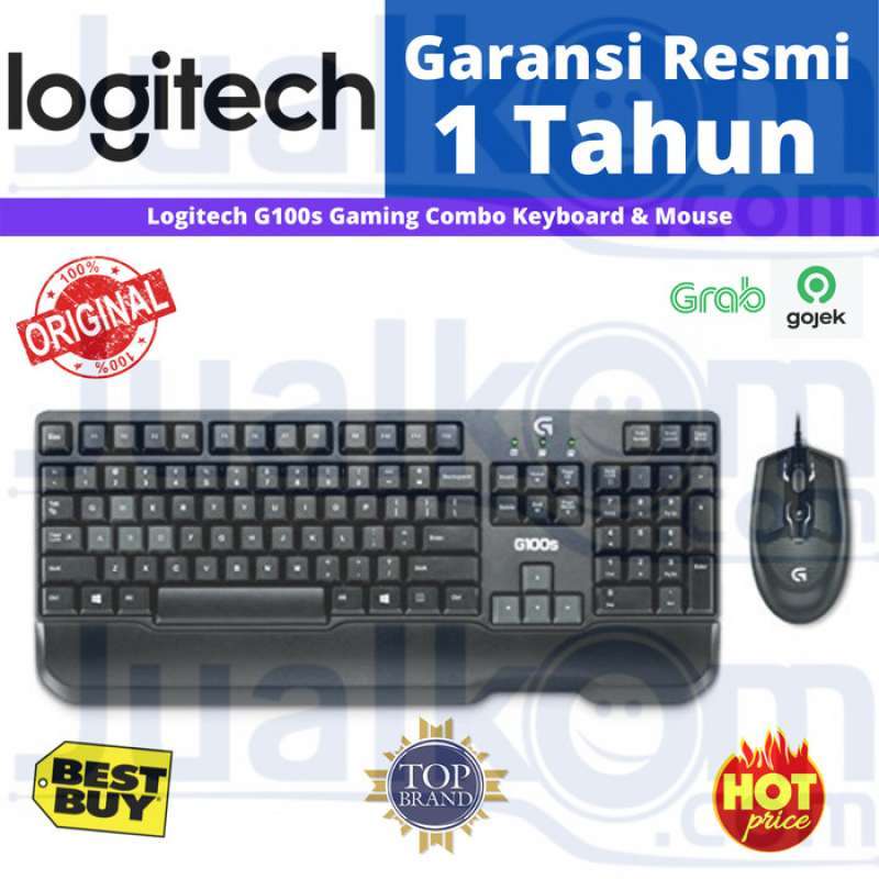 Promo Logitech G100S Gaming Combo Keyboard & Mouse Diskon 23% di Seller ...