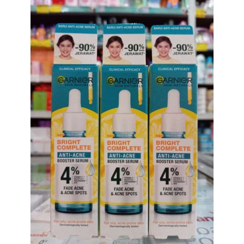 Jual Garnier Bright Complete Anti-Acne Booster Serum 15ml di Seller ...
