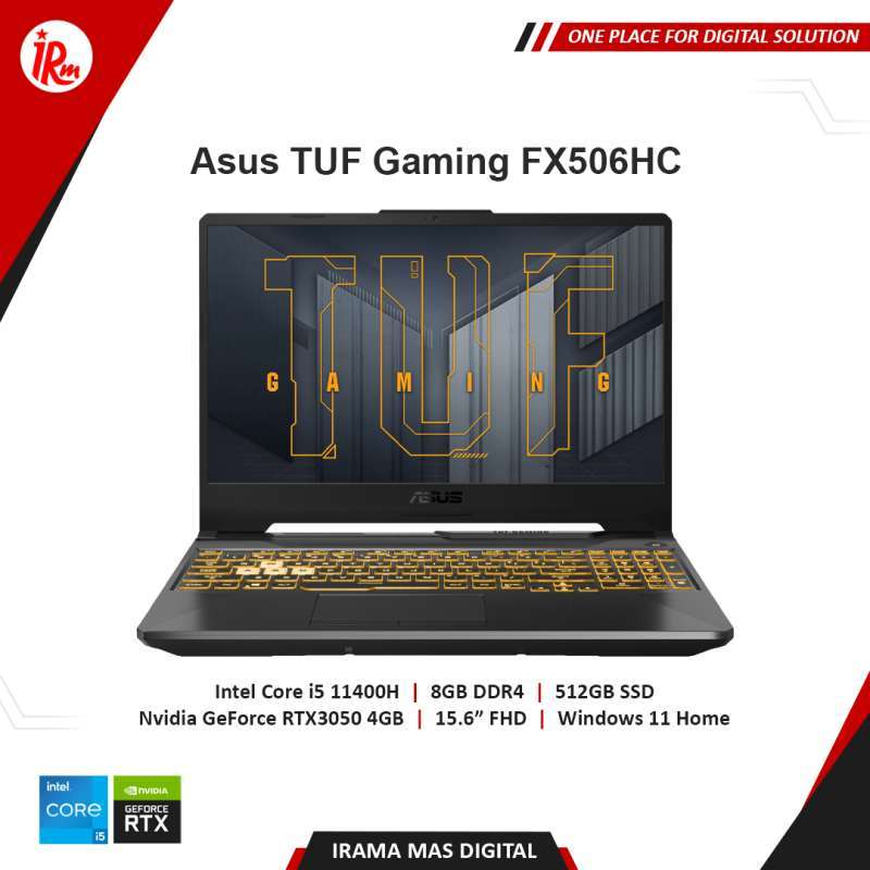 Jual Asus Tuf Fx506hf Intel Core I5 11400h 8gb 512gb Ssd 15.6 Fhd Rtx2050 4gb W11 Di Seller ...
