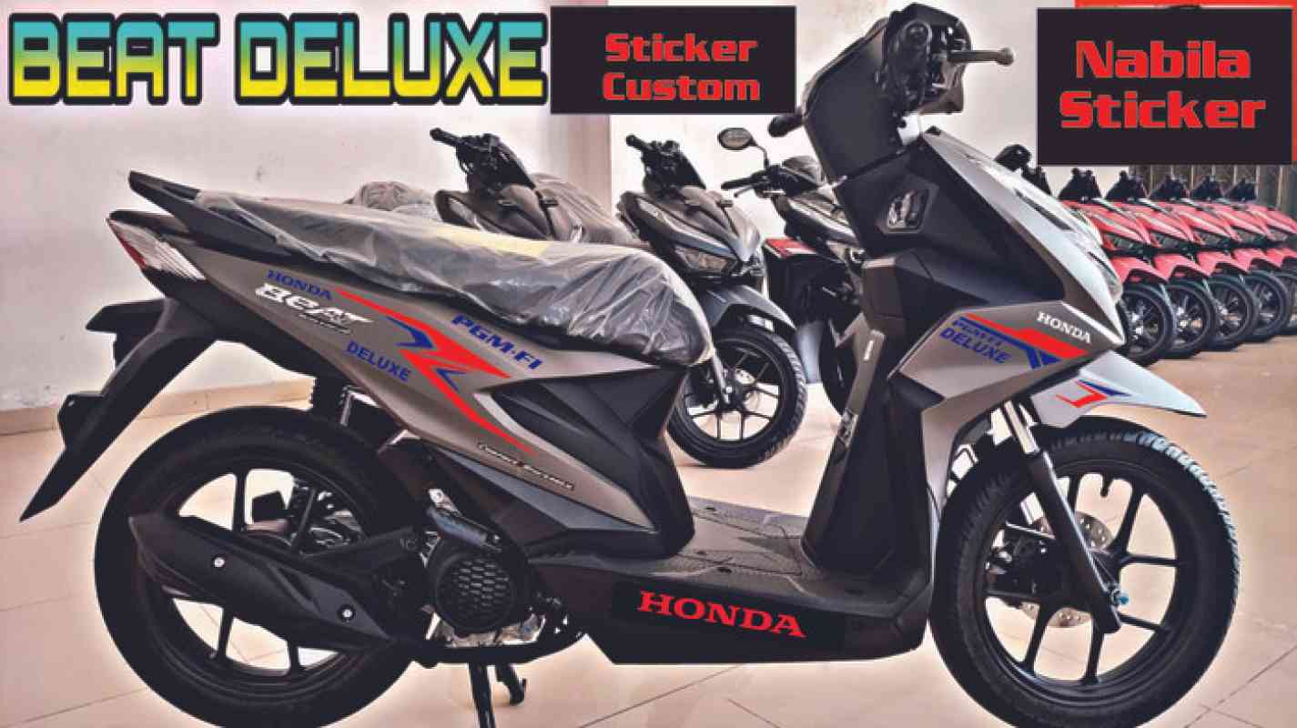 Promo cutting sticker honda beat deluxe custom Diskon 23% di Seller ...