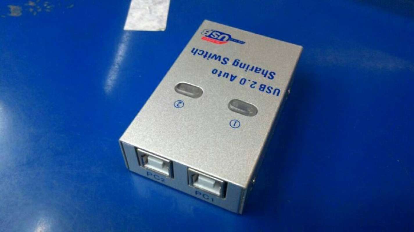 Promo Auto Switch Printer 2Port - USB Sharing Switch Diskon 11% di ...