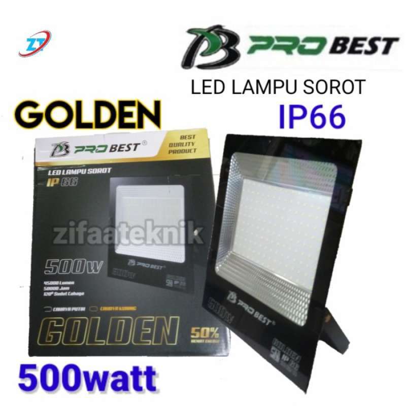 Promo Lampu Sorot LED 500W IP66 PRO BEST LED FLOOD LIGHT Diskon 29% di Seller PT Jaya Abadi ...