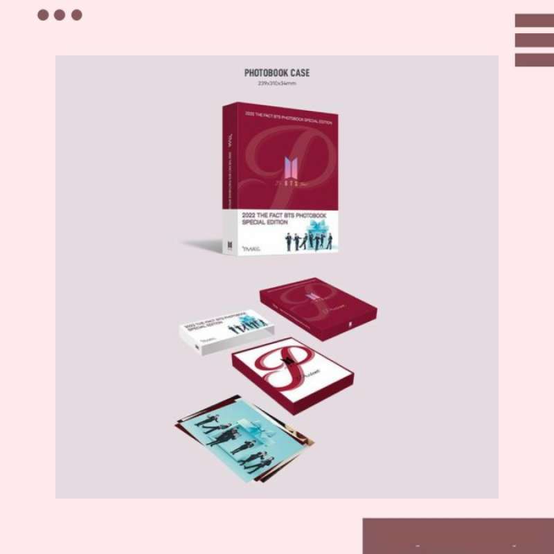 Promo Open Sharing The fact BTS photobook Special Edition 2022 Web ...