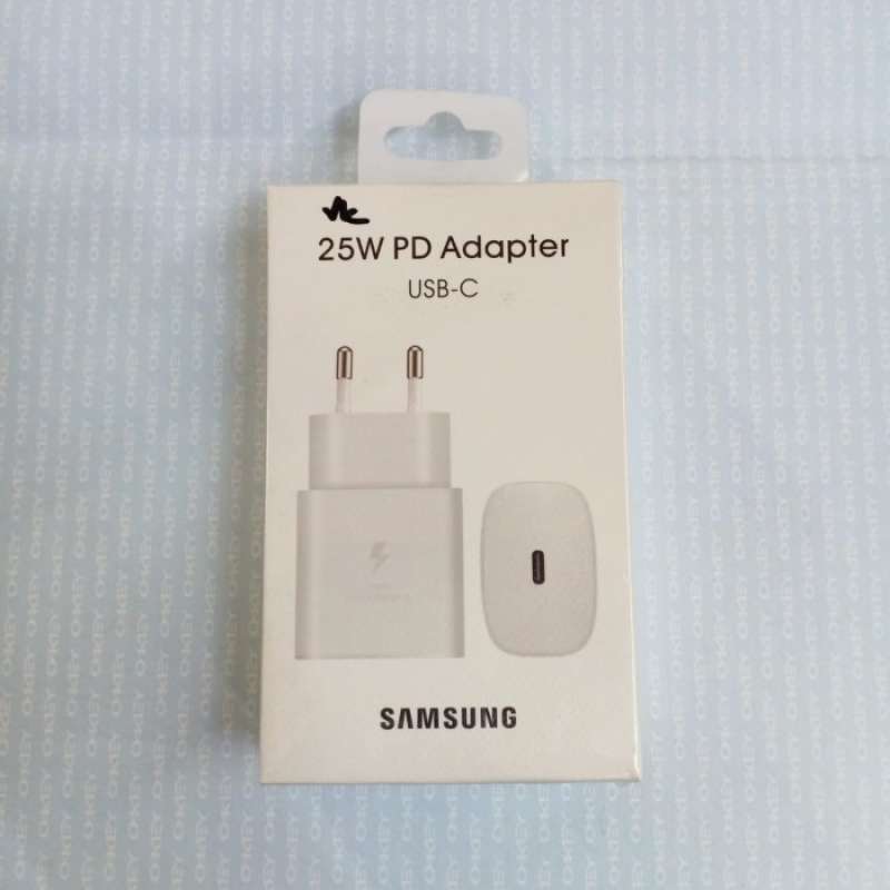 Promo Original Samsung 25W Pd Adapter Usb C/ 25W Adapter Super Fast ...