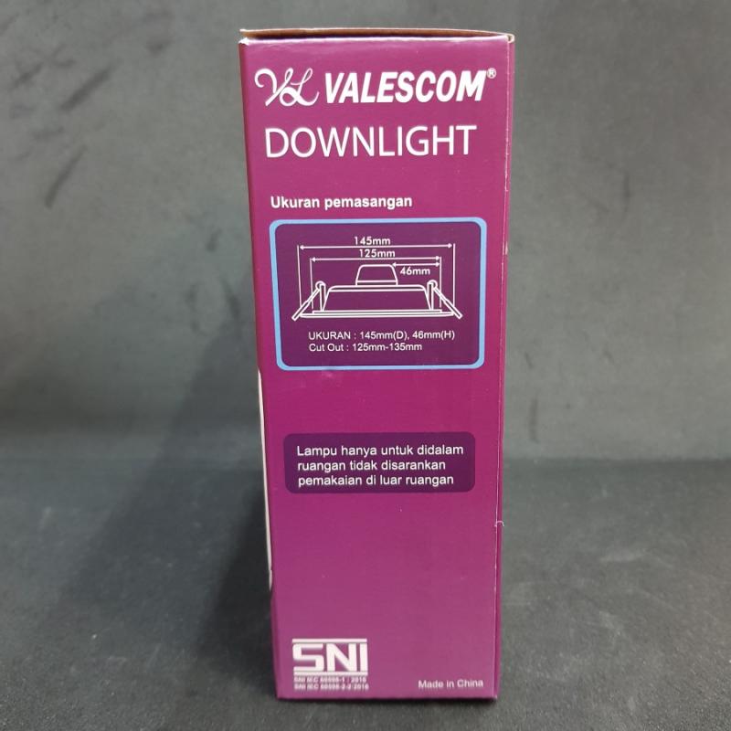 Jual Lampu Led Downlight 12 Watt Bulat Inbow ( Good Quality ! ) / Led Panel - Putih Valescom ...