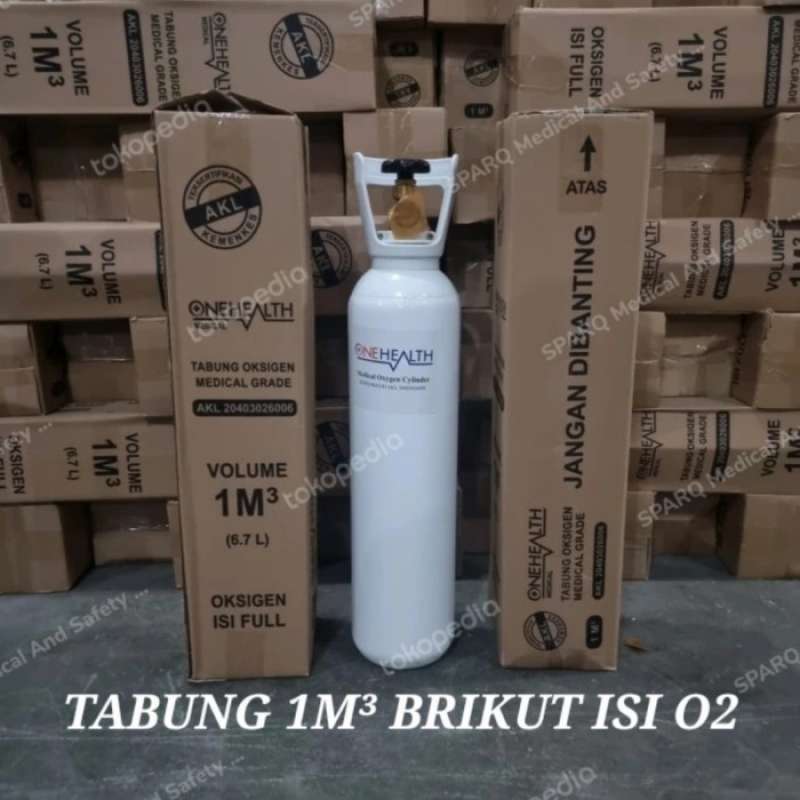 Promo Tabung 1M3 isi Oksigen O2 - Oxygen Cylinder Only Diskon 23% di Seller Bea Store - Kalibata ...