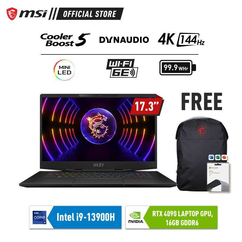 Promo Msi Stealth 17 Studio A13vi 087id I9-13900h Rtx4090 17.3 Uhd 144hz Mini Led Diskon 3% Di ...