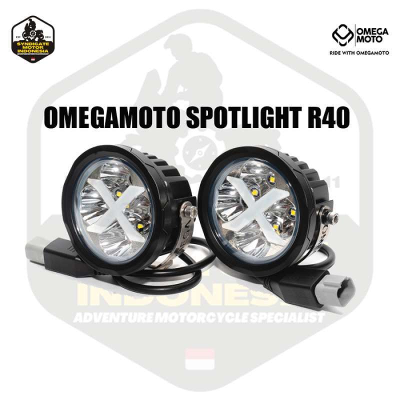Promo Spotlight Led Omega R40 Lampu Touring Bmw Gs Versys Ktm Africa ...