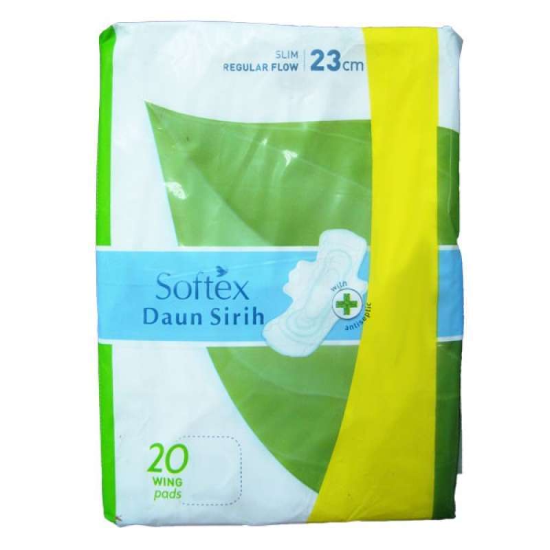 Promo SOFTEX DAUN SIRIH REG FLOW WING 20 PCS Diskon 23% di Seller ...