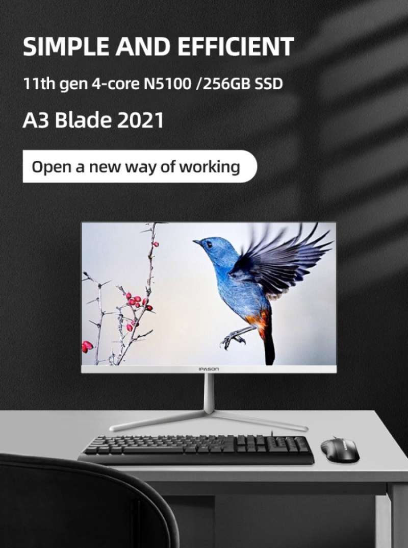 Promo IPASON A3 BLADE N5100 12G 256GB SSD WIN10 ALL-IN-ONE PC 23.8-inch IPS Diskon 23% di Seller ...