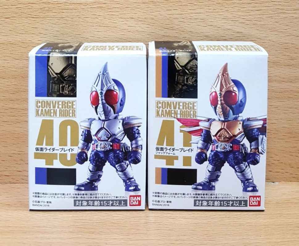 Promo Bandai CONVERGE KAMEN RIDER Blade & Blade Jack Form 2/SET Diskon ...